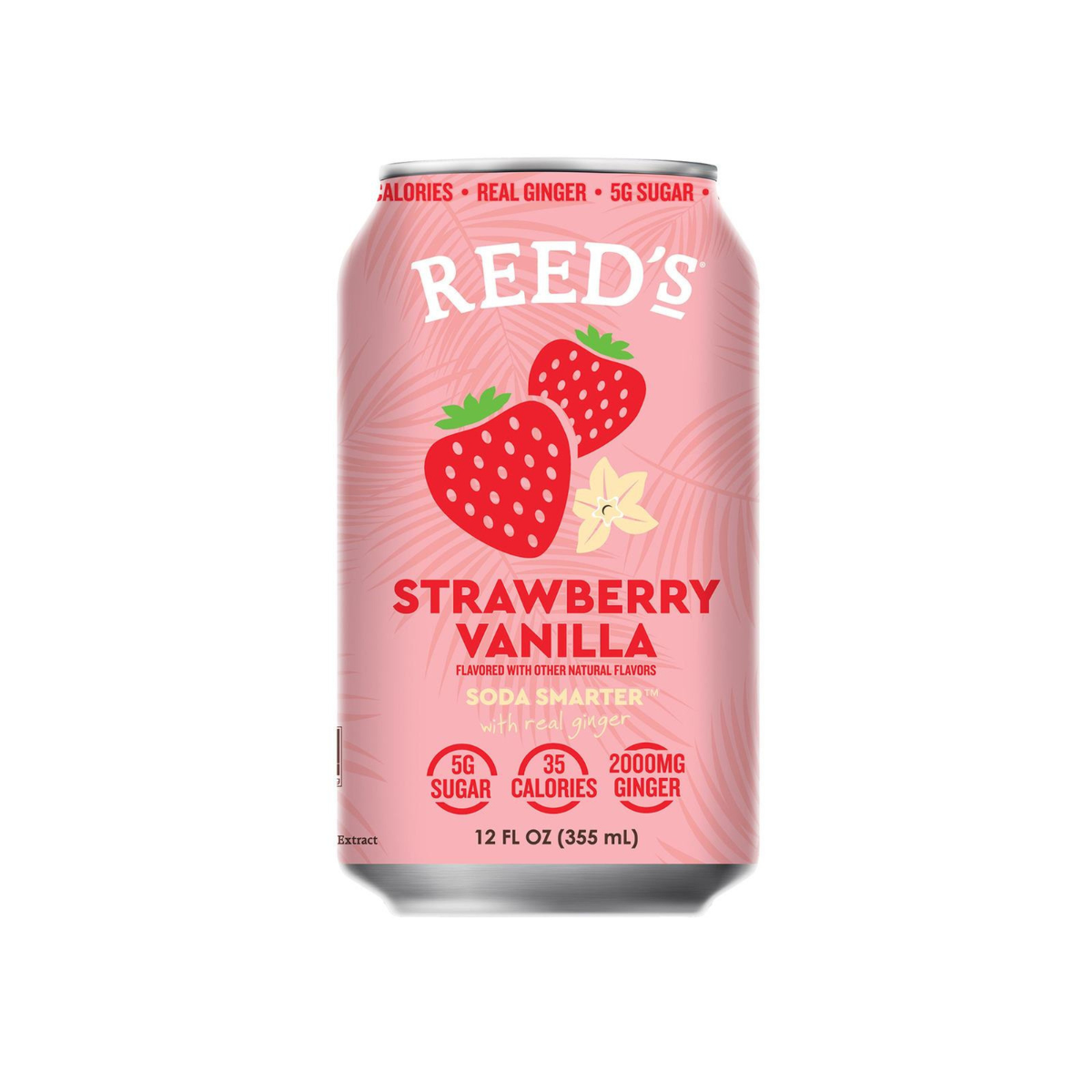 Reed's Strawberry Vanilla Ginger Soda 12fl oz – Orgánica Store Panamá