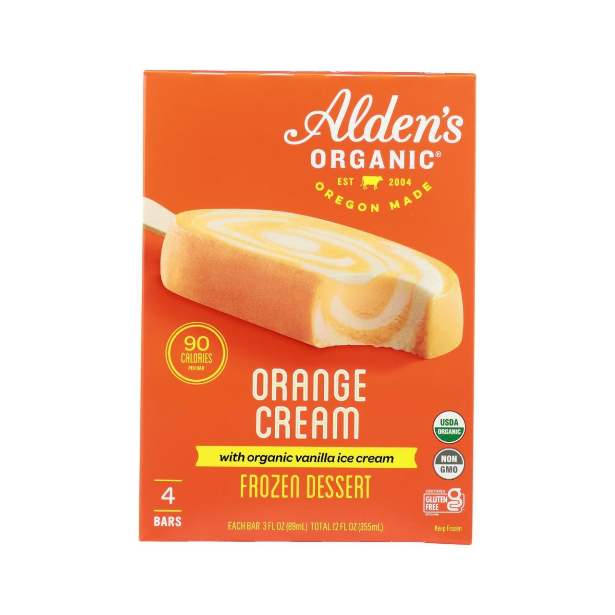 Aldens Organic New School Orange Cream Ice 4c – Orgánica Store Panamá