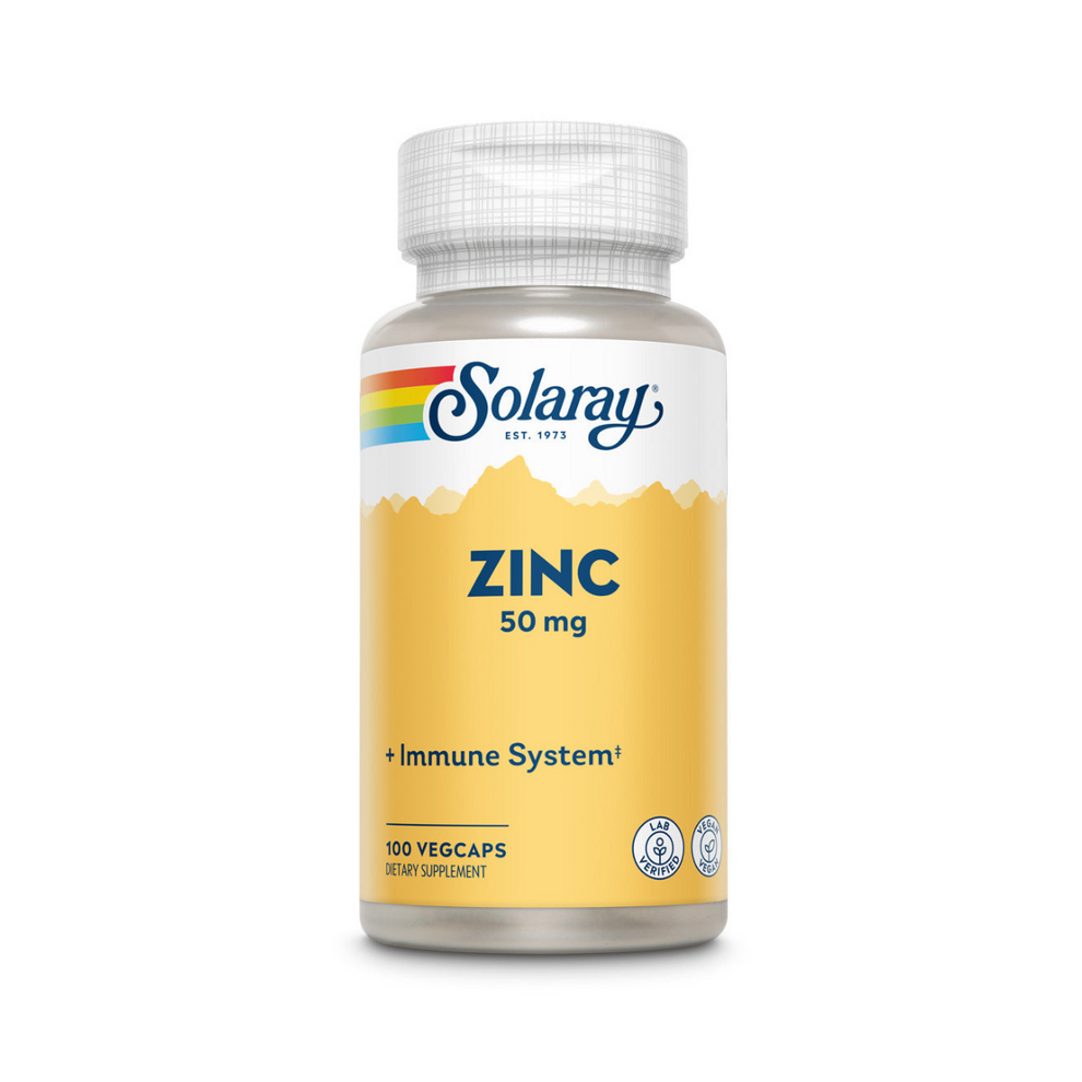 Solaray Zinc 50mg V – Orgánica Store Panamá