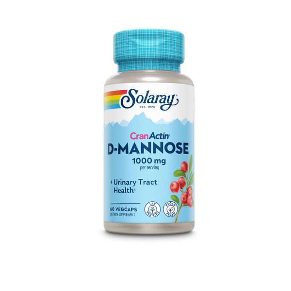 Solaray D-Mannose With Cranactin Cranberry Extract 60Cap V – Orgánica ...