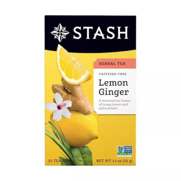 Stash Lemon Ginger Herbal Tea 20 c – Orgánica Store Panamá