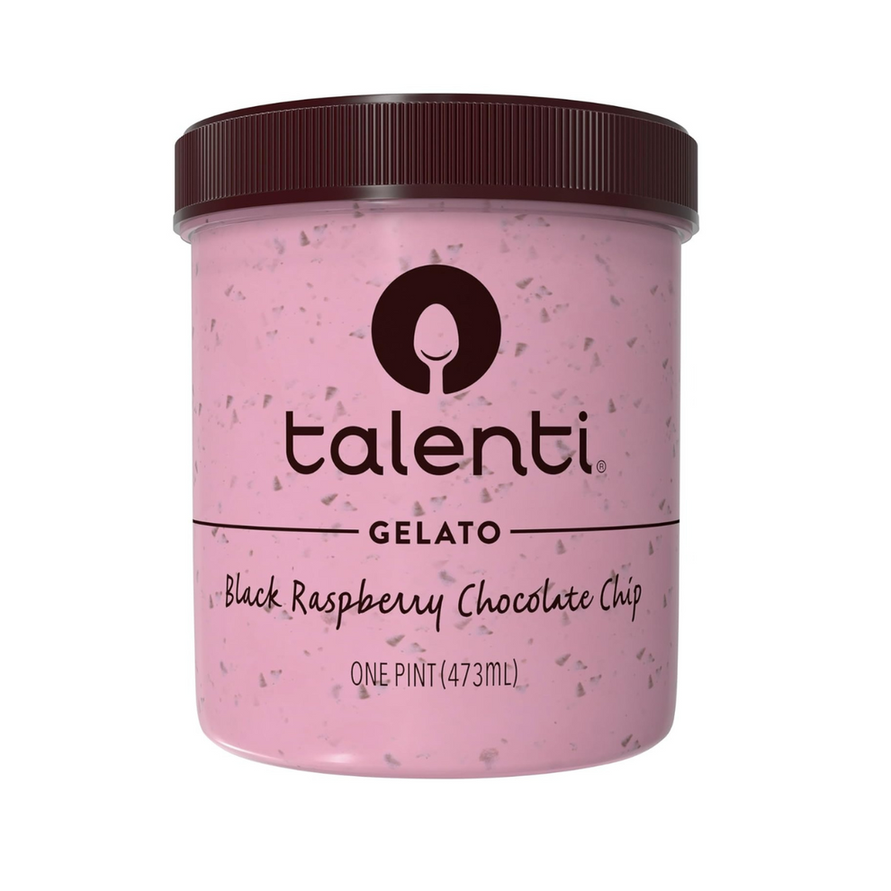 Talenti Gelato Black Raspberry Chocolate Chip Icecream 16oz – Orgánica ...