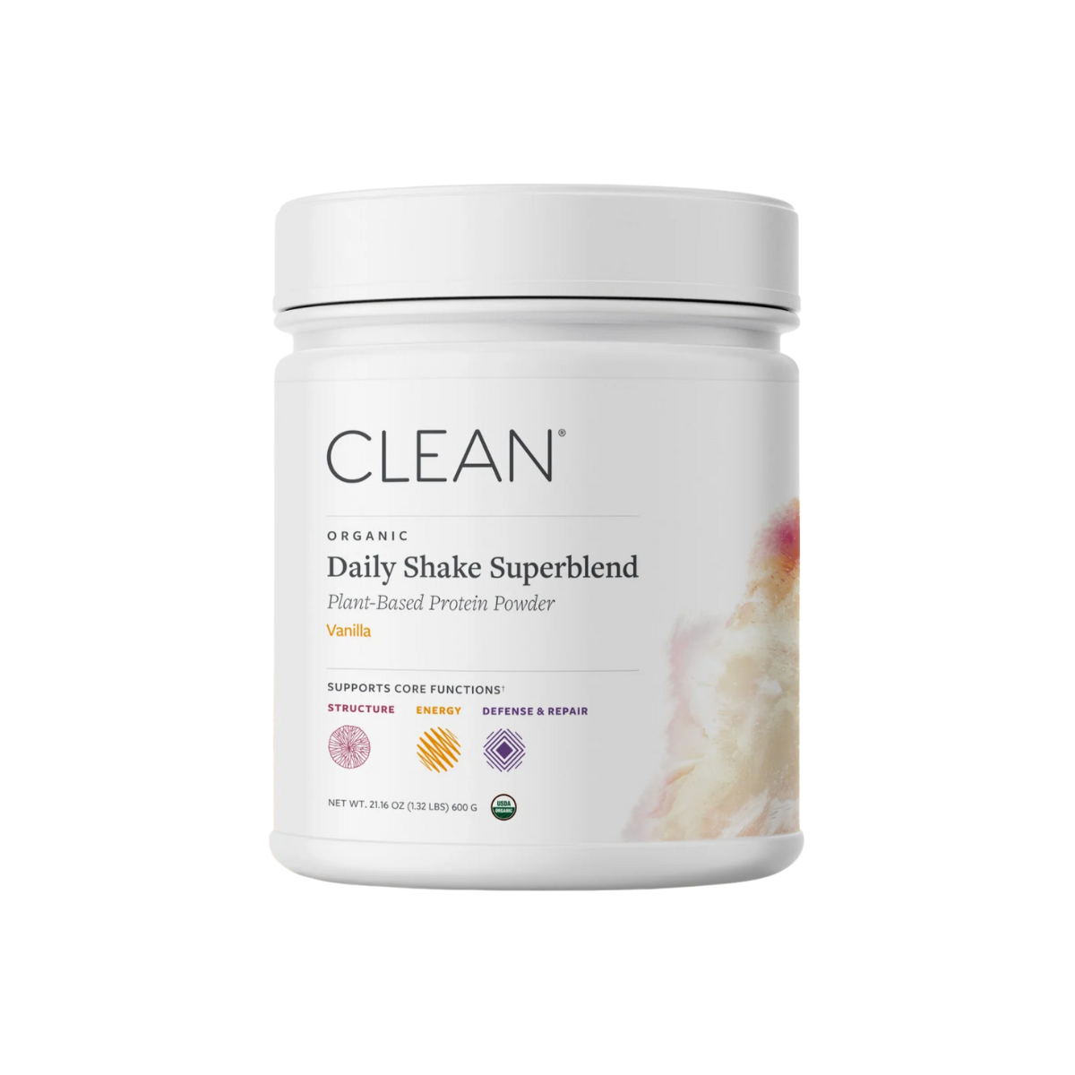 CLEAN Probiotic Protein Powder Vanilla 21.16oz – Orgánica Store Panamá