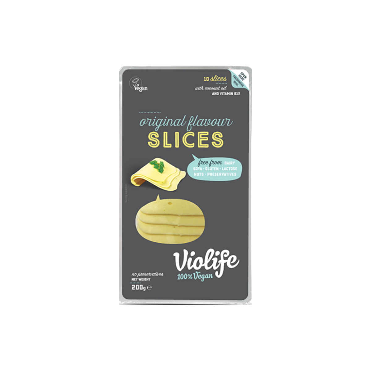 Violife Cheese Original Flavour Slice 7.1oz – Orgánica Store Panamá