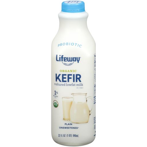 Lifeway Organic Low Fat Kefir Plain, 32oz – Orgánica Store Panamá