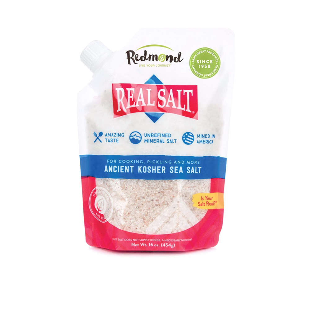 Redmond Real Salt Sea Salt Kosher 16oz – Orgánica Store Panamá