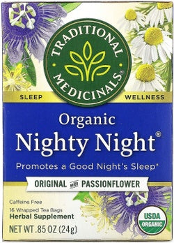Traditional Medicinals Nighty Night Tea 16 c – Orgánica Store Panamá