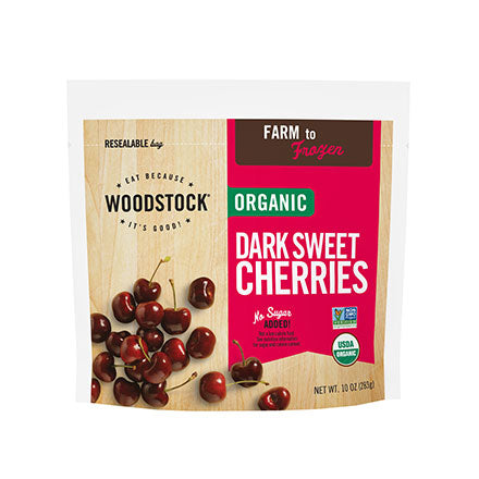 Woodstock Organic Frozen Dark Sweet Cherries 10oz – Orgánica Store Panamá