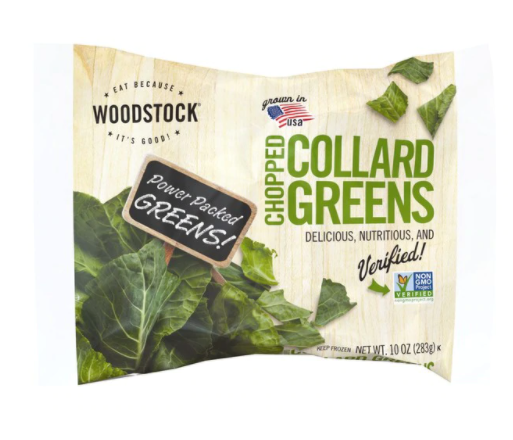 Woodstock Frozen Collard Greens Chopped 10oz – Orgánica Store Panamá