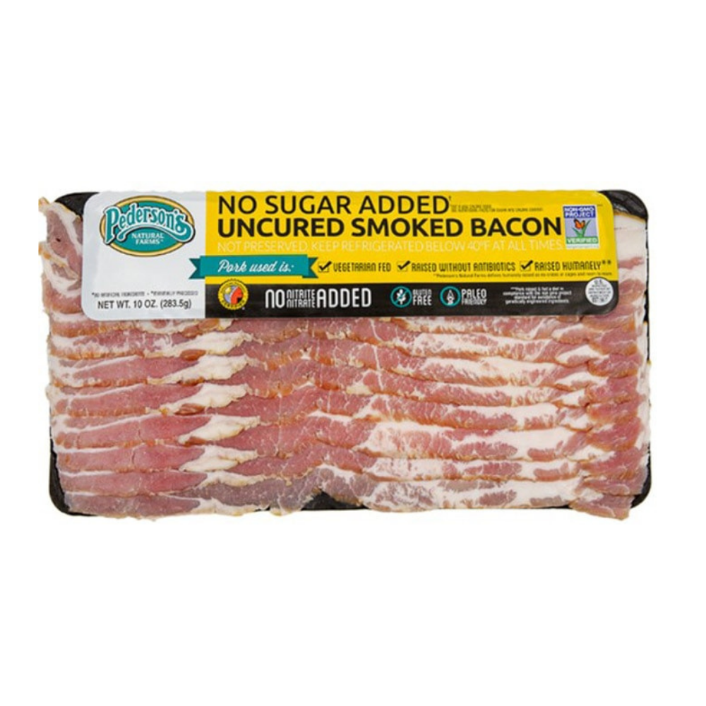 Pederson's Natural Farms Bacon Uncured Smoked GF 10oz – Orgánica Store ...