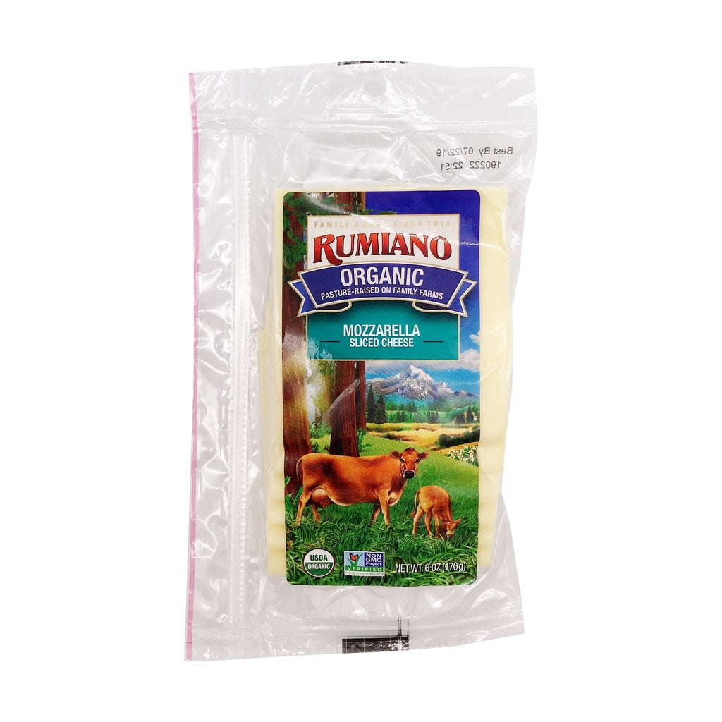 Rumiano Cheese Slice Mozzarella OG 6oz – Orgánica Store Panamá