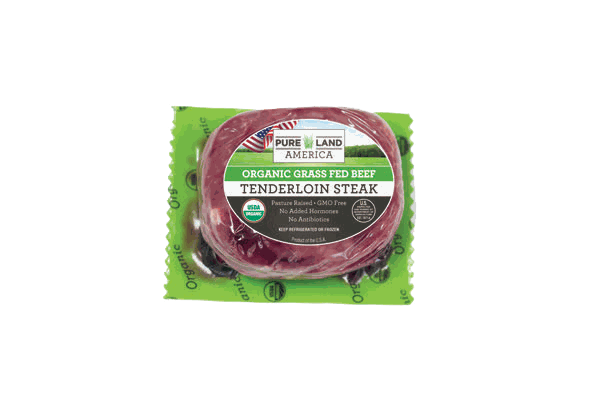 Pure Land America Beef Steak Tenderloin OG 8oz – Orgánica Store Panamá