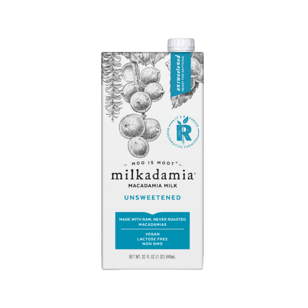 Milkadamia Macadamia Milk Unsweetened 32oz – Orgánica Store Panamá