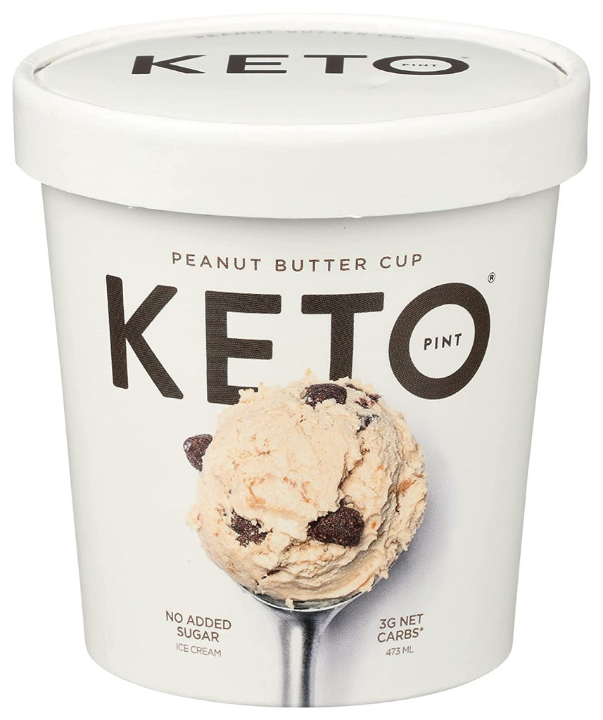 Keto Pint Peanut Butter Cup Ice Cream 16oz – Orgánica Store Panamá