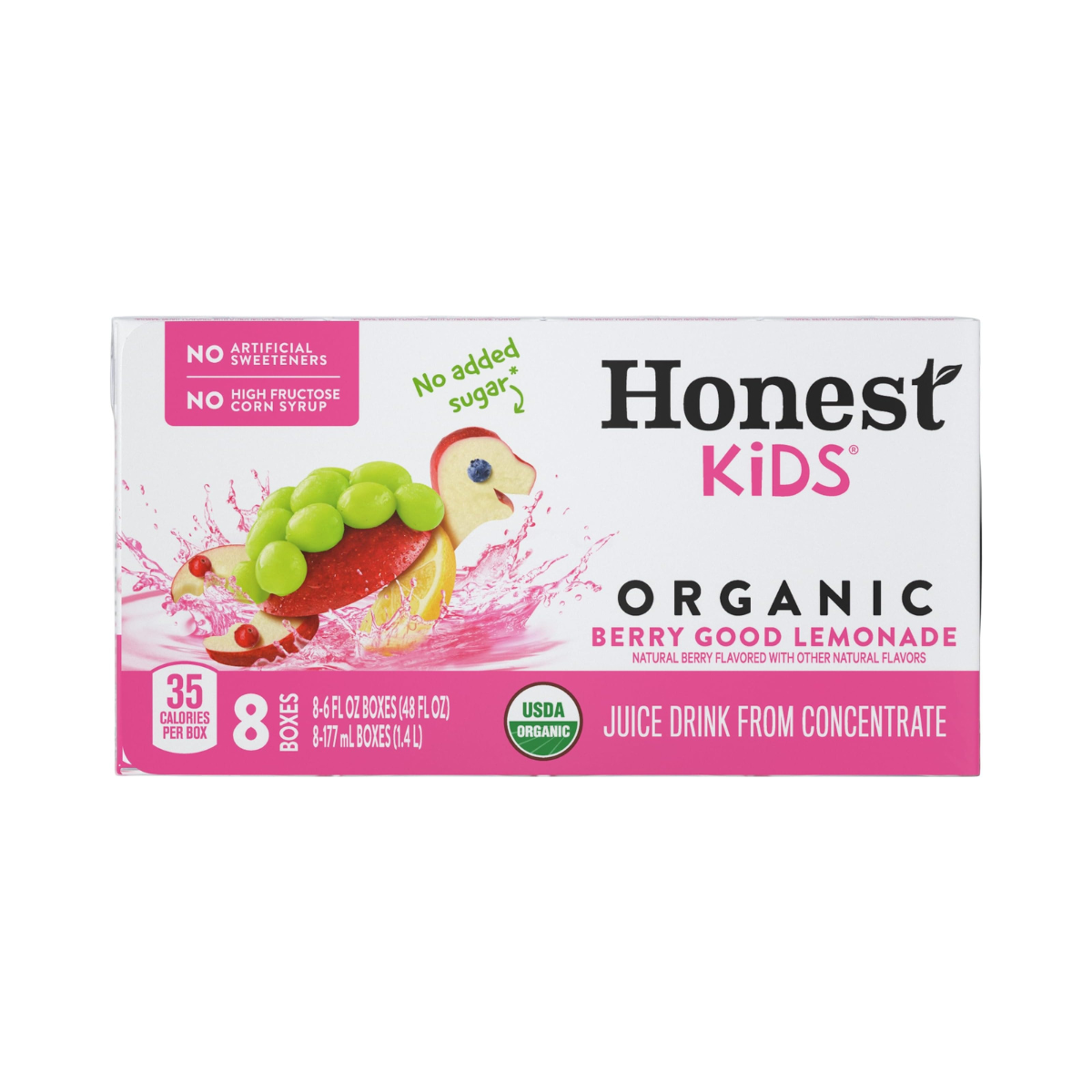 Honest Kids Berry Good Lemonade Juice OG 8c – Orgánica Store Panamá