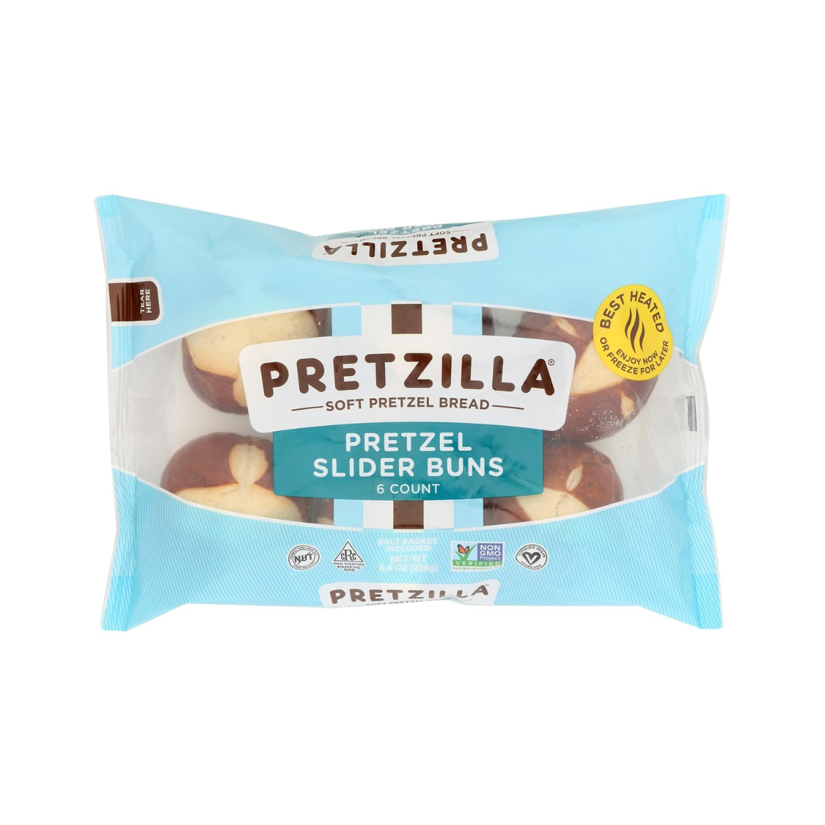 Pretzilla Soft Pretzel Slider Buns 8.4 oz – Orgánica Store Panamá