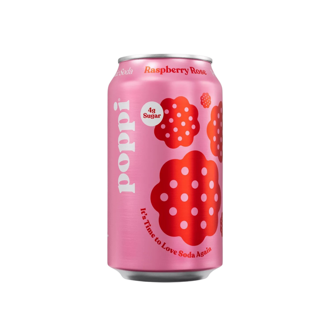 Poppi Raspberry Rose Prebiotic Soda 12fl oz – Orgánica Store Panamá