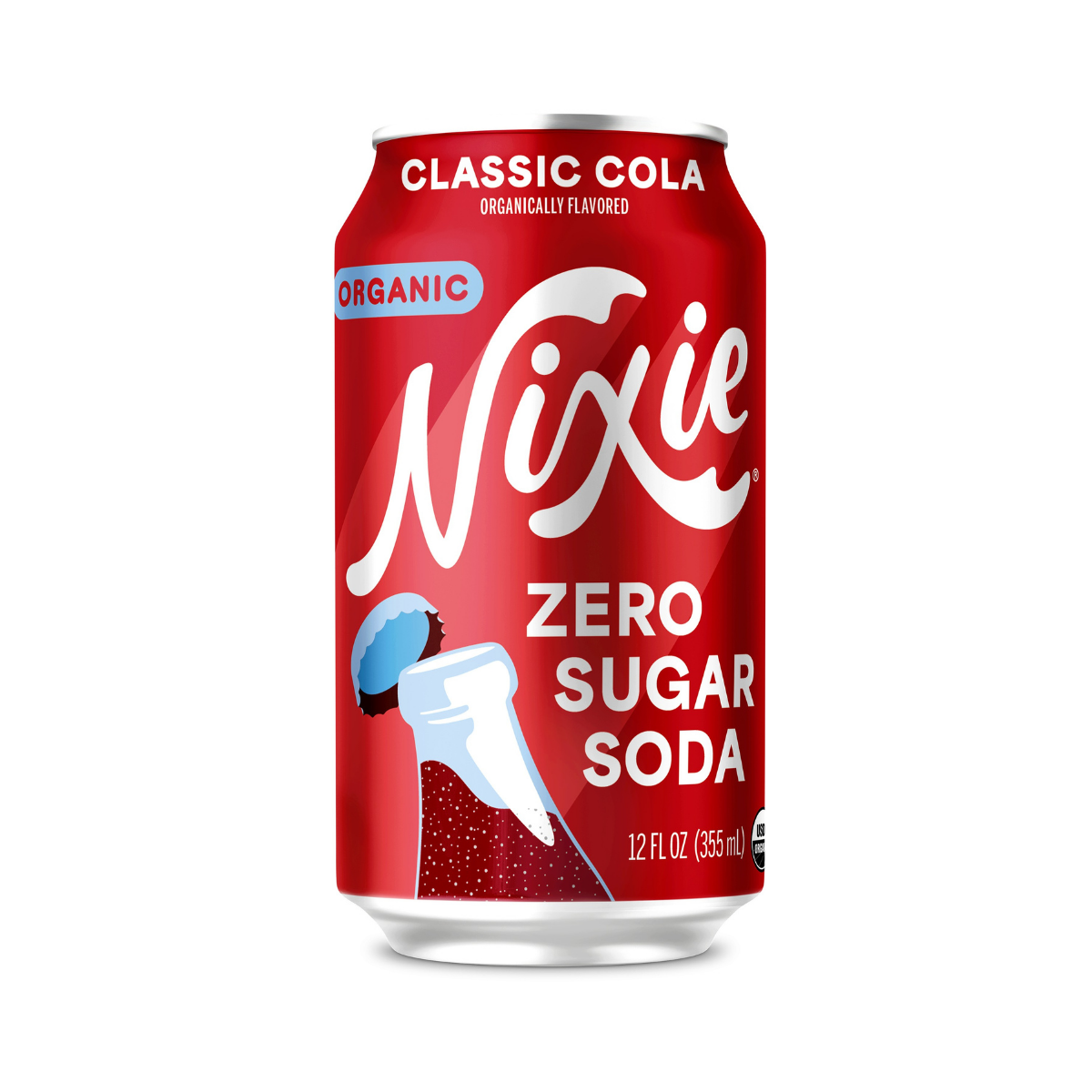 Nixie Organic Zero Sugar Classic Cola 12oz – Orgánica Store Panamá