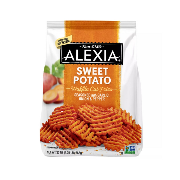 Alexia Frozen Waffle Cut Sweet Potato Seasoned Fries 20oz – Orgánica ...