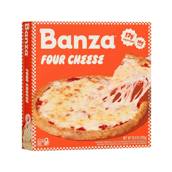 Banza Chickpea Gluten Free Protein Cheese Frozen Pizza 10.9oz ...