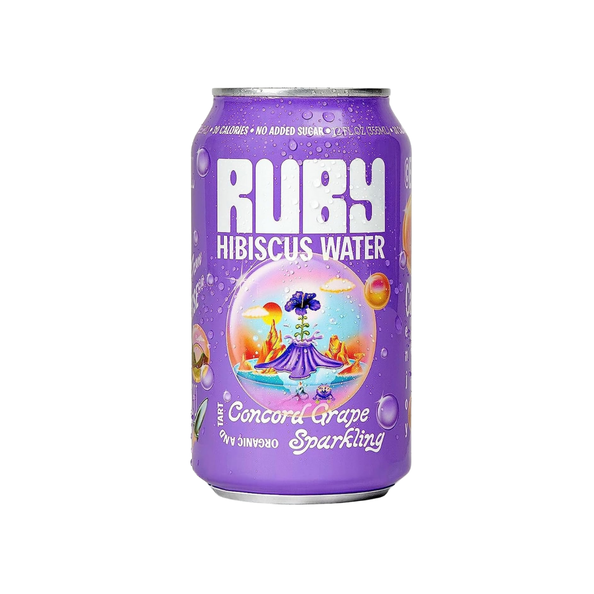 Ruby Hibiscus Water Sparkling Concord Grape OG 12oz – Orgánica Store Panamá