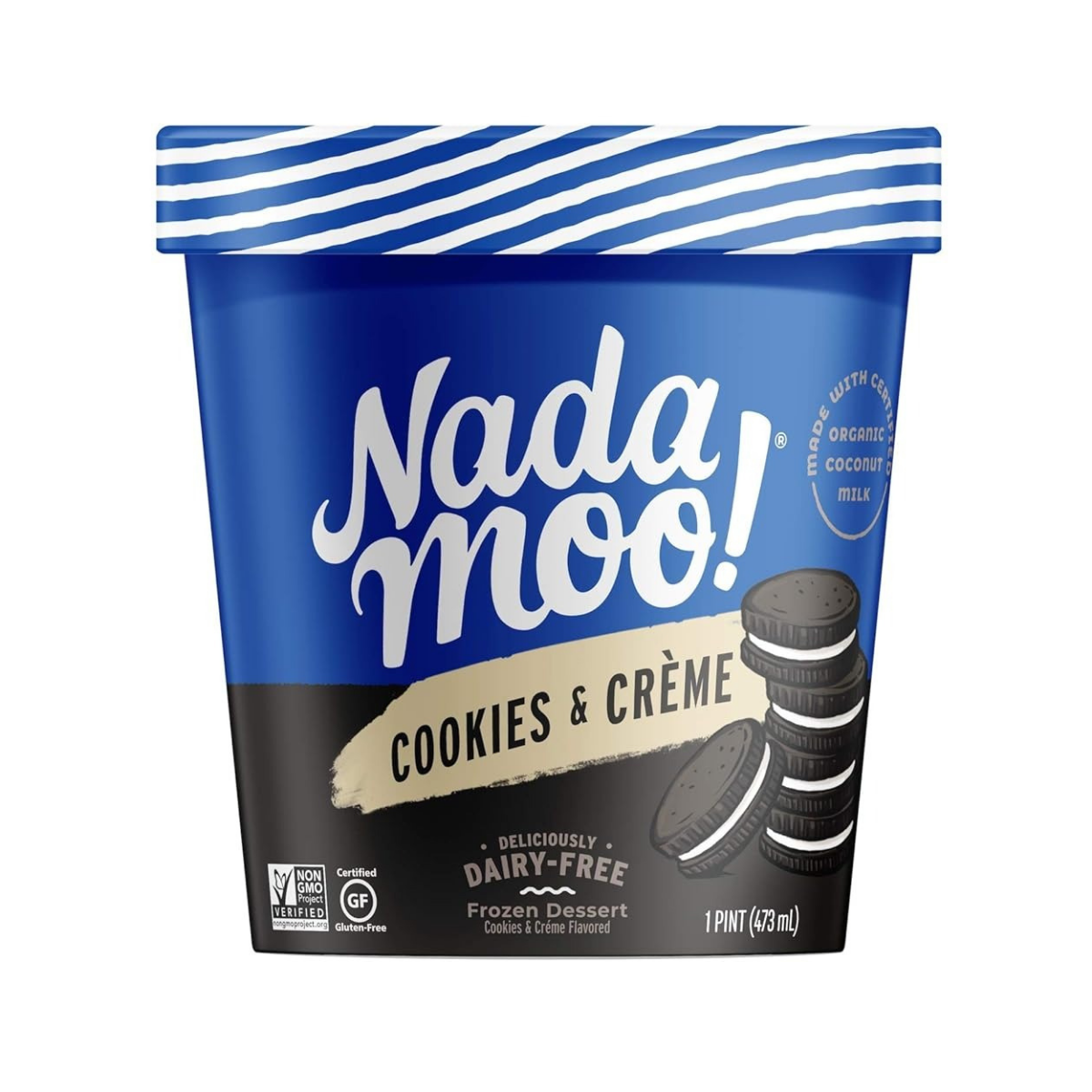 Nada Moo Cookies and Creme Dairy Free Dessert – Orgánica Store Panamá