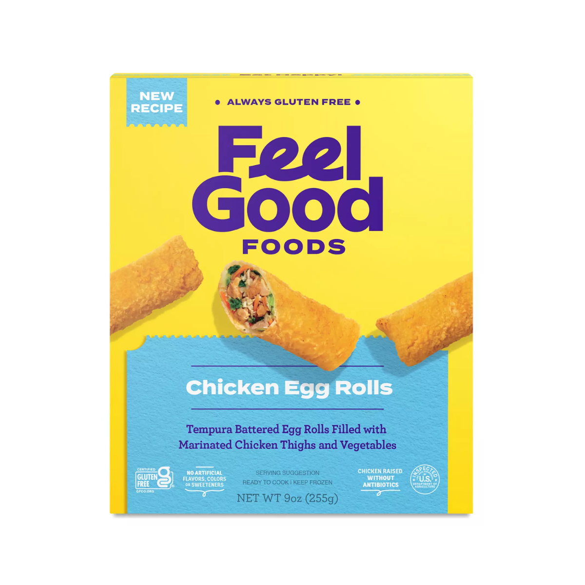 Feel Good Foods Chicken Egg Roll 9oz – Orgánica Store Panamá