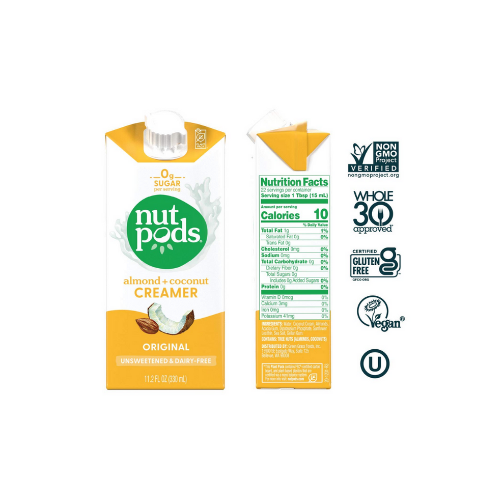 Nutpods Original Unsweetened Creamer 11.2oz – Orgánica Store Panamá
