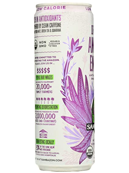 Sambazon Low Calorie Acai Energy Drink 12oz – Orgánica Store Panamá