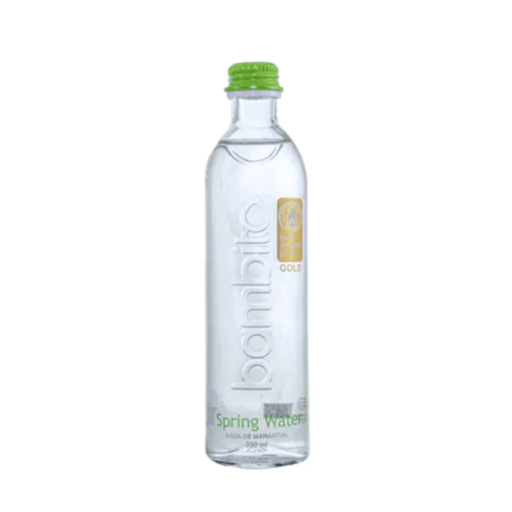 Bambito Water Spring Glass 330ml – Orgánica Store Panamá